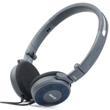 AKG K420 头戴可折叠便携式耳机 海军蓝 - _慢慢买比价网