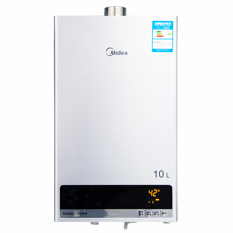 美的(Midea) JSQ20-10HB1(T) 10升/min 机械式燃气热水器 - _慢慢买比价网