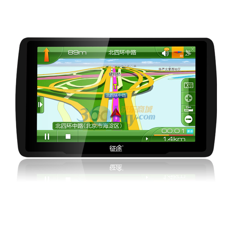 征途K500 车载汽车GPS导航仪 - _慢慢买比价网