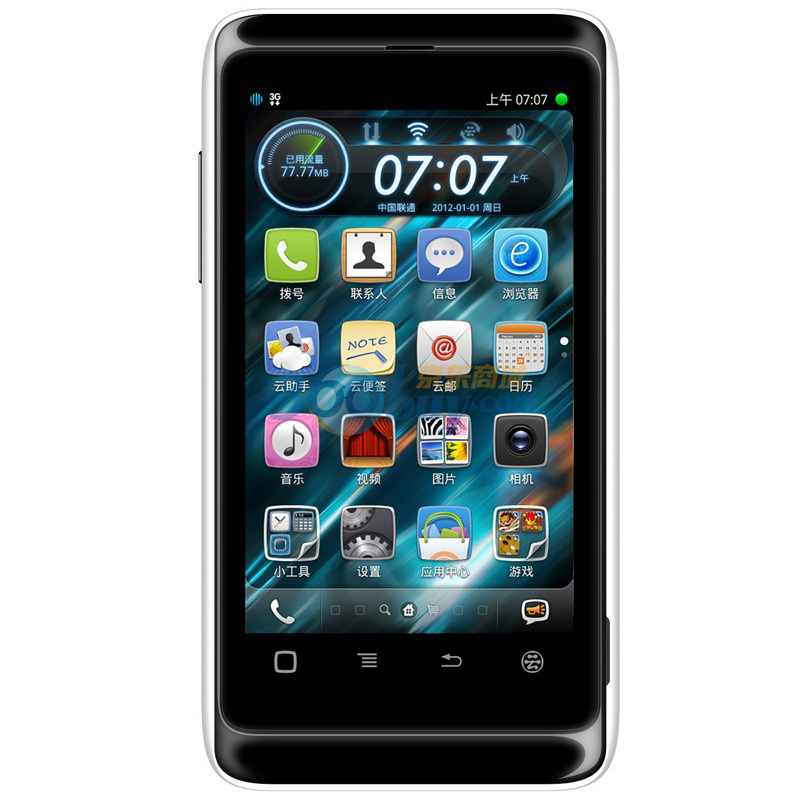 天语（K-touch）大黄蜂 W806 3G手机（白色）WCDMA/GSM - _慢慢买比价网